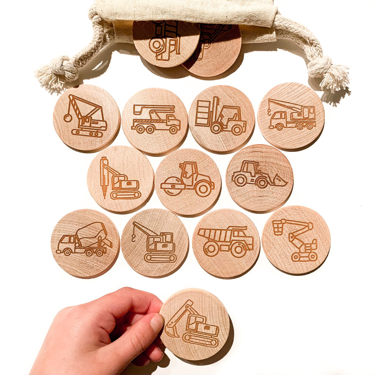 Construction Memory Matching Game – Tree Fort Toys
