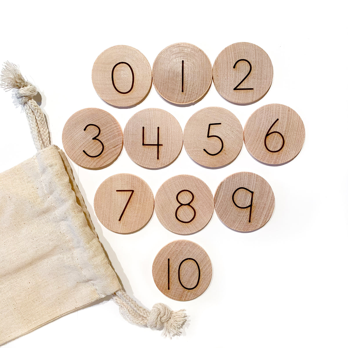 Sign Language Number Discs – Tree Fort Toys